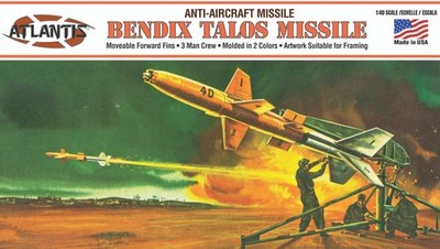 Atlantis US Bendix Talos Anti Aircraft Missile 1:40 scale model kit ...