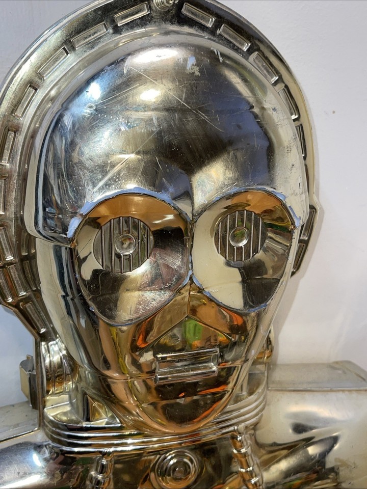 Vintage C-3PO Gold Action Figure Storage Case Star Wars 1983 Kenner | eBay