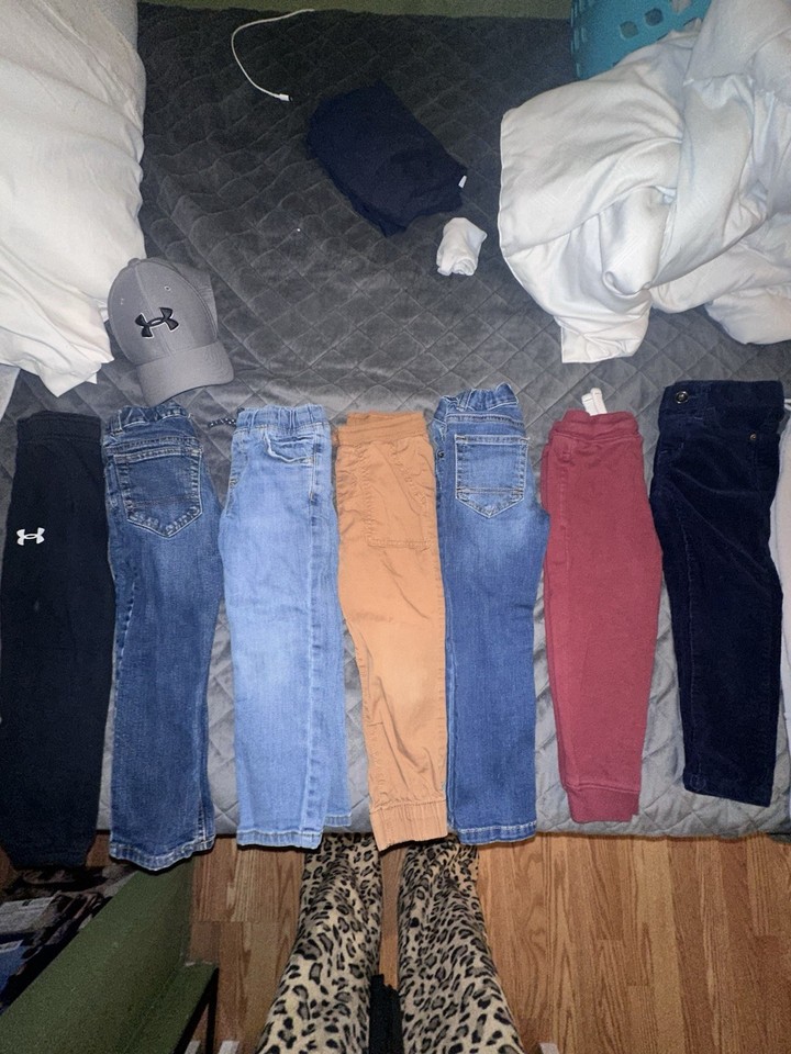 8 Pairs Of 4 Pants Jeans Kids Lot | eBay