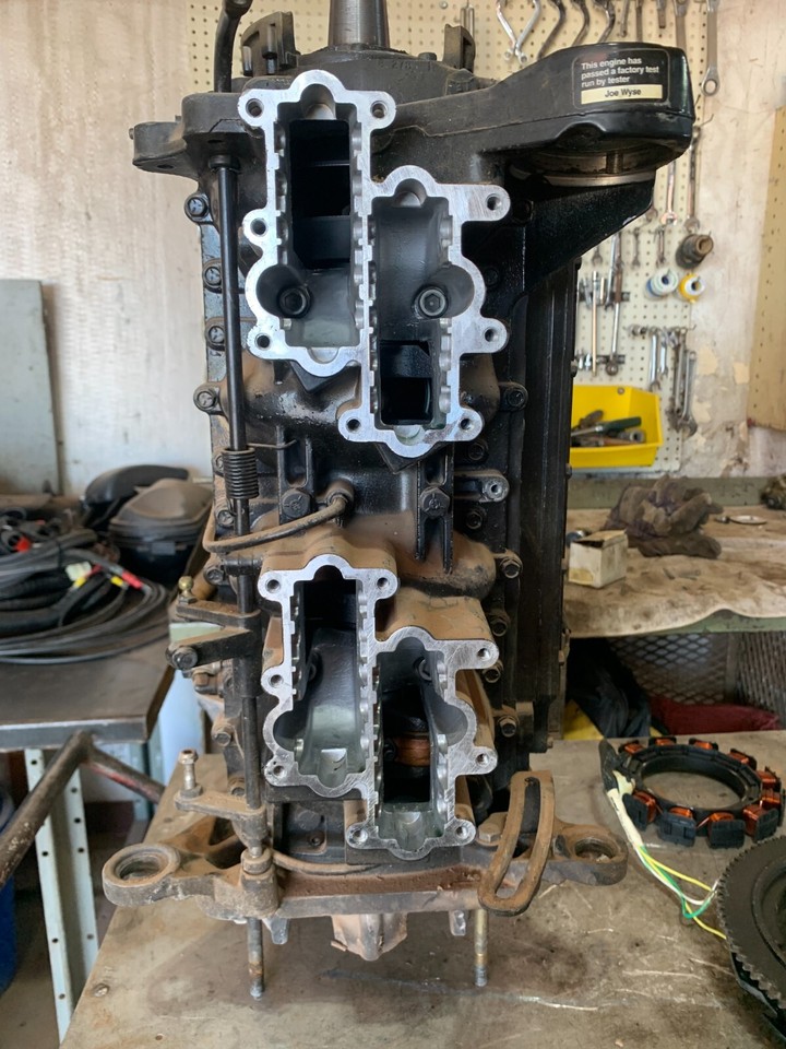 Force Outboard 120 hp Engine Powerhead | eBay