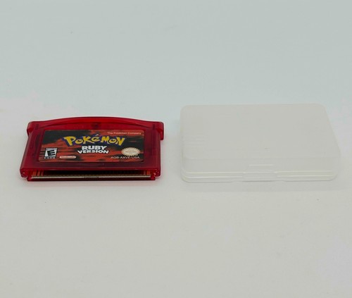GBA Pokemon Ruby Version (Game Boy Advance, 2003) Cartridge Game Tested ...