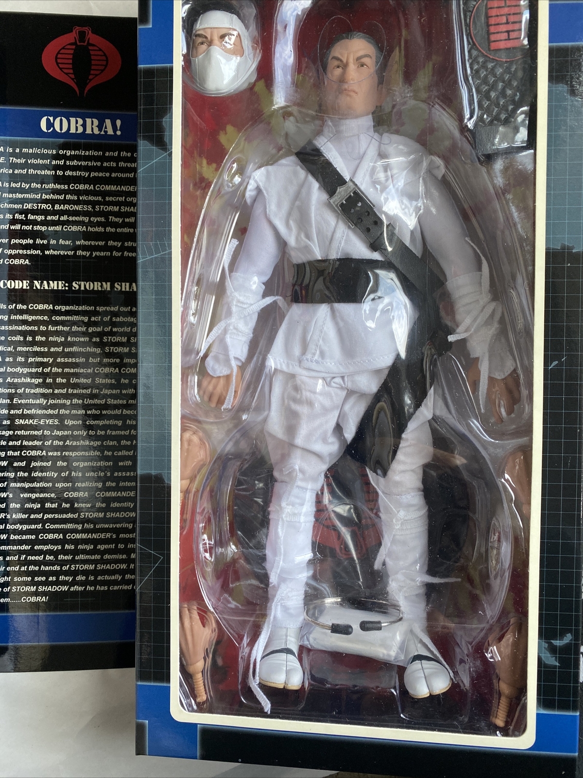 Sideshow 2009 1/6 Scale G.I. Joe Storm Shadow Sideshow #2611 Exclusive ...