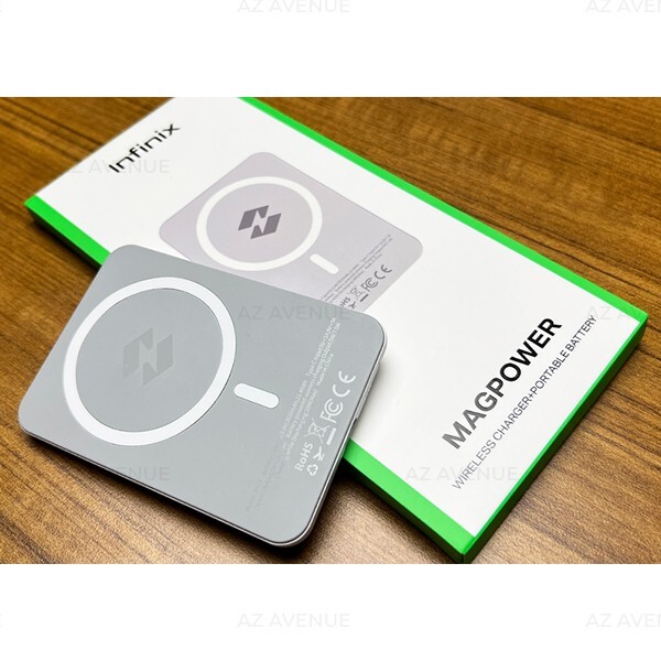 18W Infinix MagPower Portable Battery Fast Charging Magnetic Wireless ...