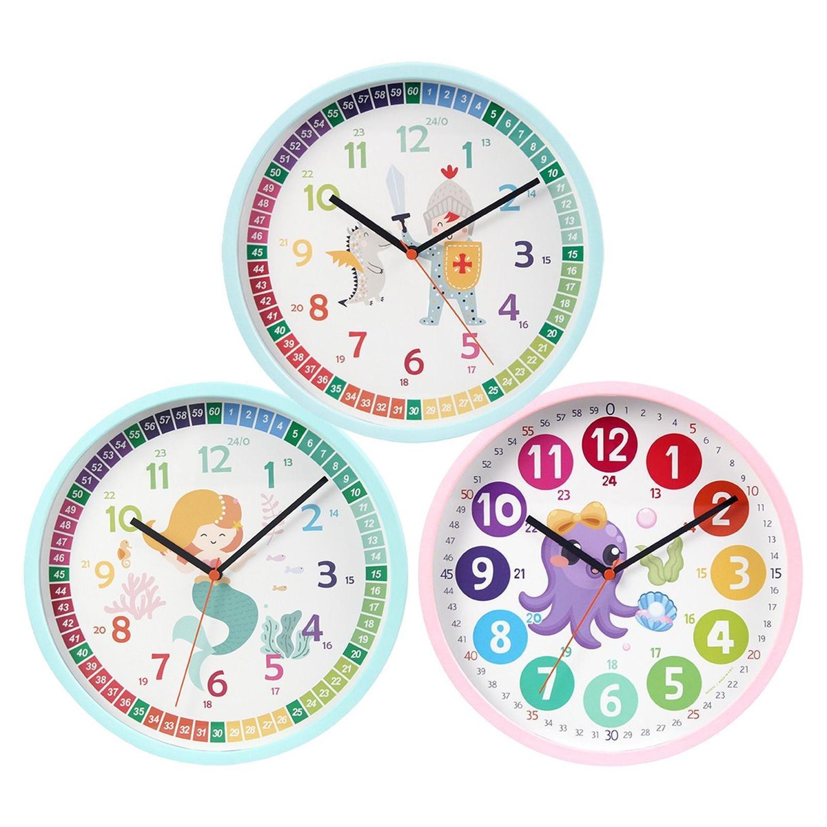 Educational Clocks For Teaching Time