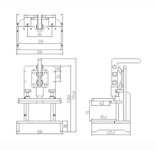 Universal Test Frame PCB Testing Jig Stereo PCBA Circuit Board Test ...