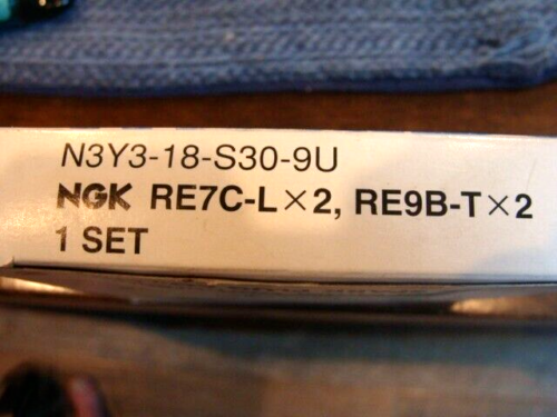 Genuine Mazda 2004-2011 RX-8 Spark Plug Set N3Y3-18-S30A-9U OEM NGK ...