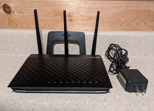 ASUS RT-AC66R Dual Band 3x3 Gigabit Router With Power Cord Tested | eBay