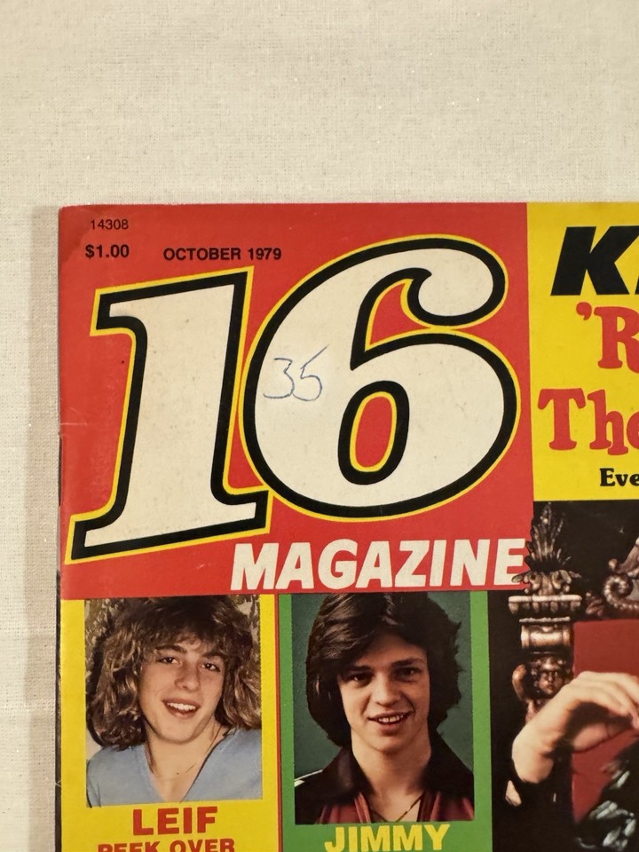 KISS VINTAGE AUCOIN ERA OCT. 1979 SIXTEEN 16 MAGAZINE NO POSTER. | eBay