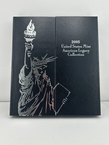 2005 United States Mint American Legacy Collection w/ Silver Dollars ...