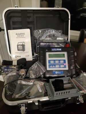 RAE AreaRAE Multi-Gas Sensor Detector Monitor w case and Accessories ...