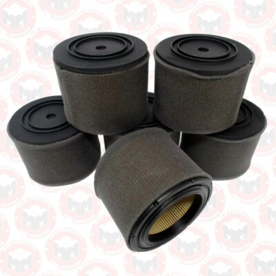 6 Genuine Kawasaki 11029-0049 Air &Pre-Air Filter for FJ180V Toro ...