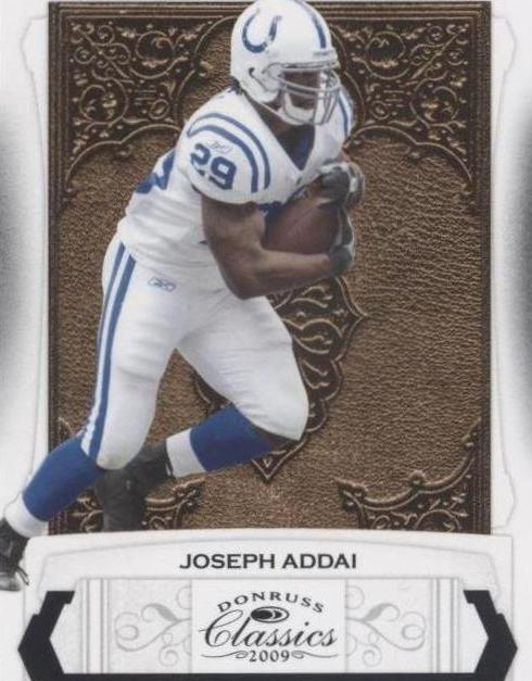 2009 Donruss Classics - Joseph Addai #43 for sale online | eBay