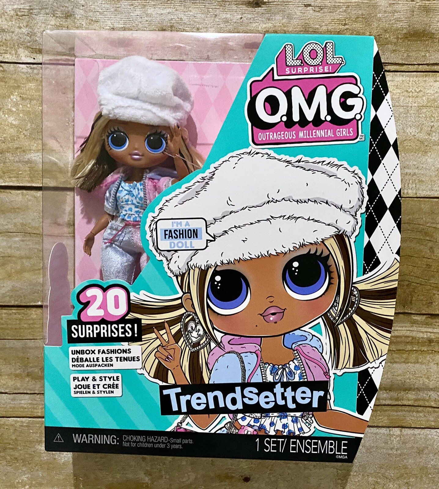 LOL Surprise OMG Trendsetter Fashion Doll 20+ Surprises Brand New In ...