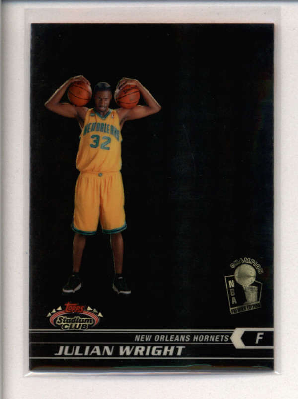 JULIAN WRIGHT 2007/08 STADIUM CLUB #113 SUPERFRACTOR PARALLEL #28/50 ...
