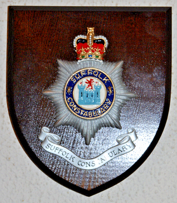 Suffolk Constabulary Logo County Of Suffolk Police Patch New York NY