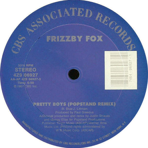 Frizzby Fox - Pretty Boys (Vinyl) | eBay