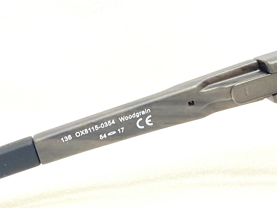 NEW Oakley Latch EX OX8115-0354 Mens Woodgrain Eyeglasses Frames 54/17 ...