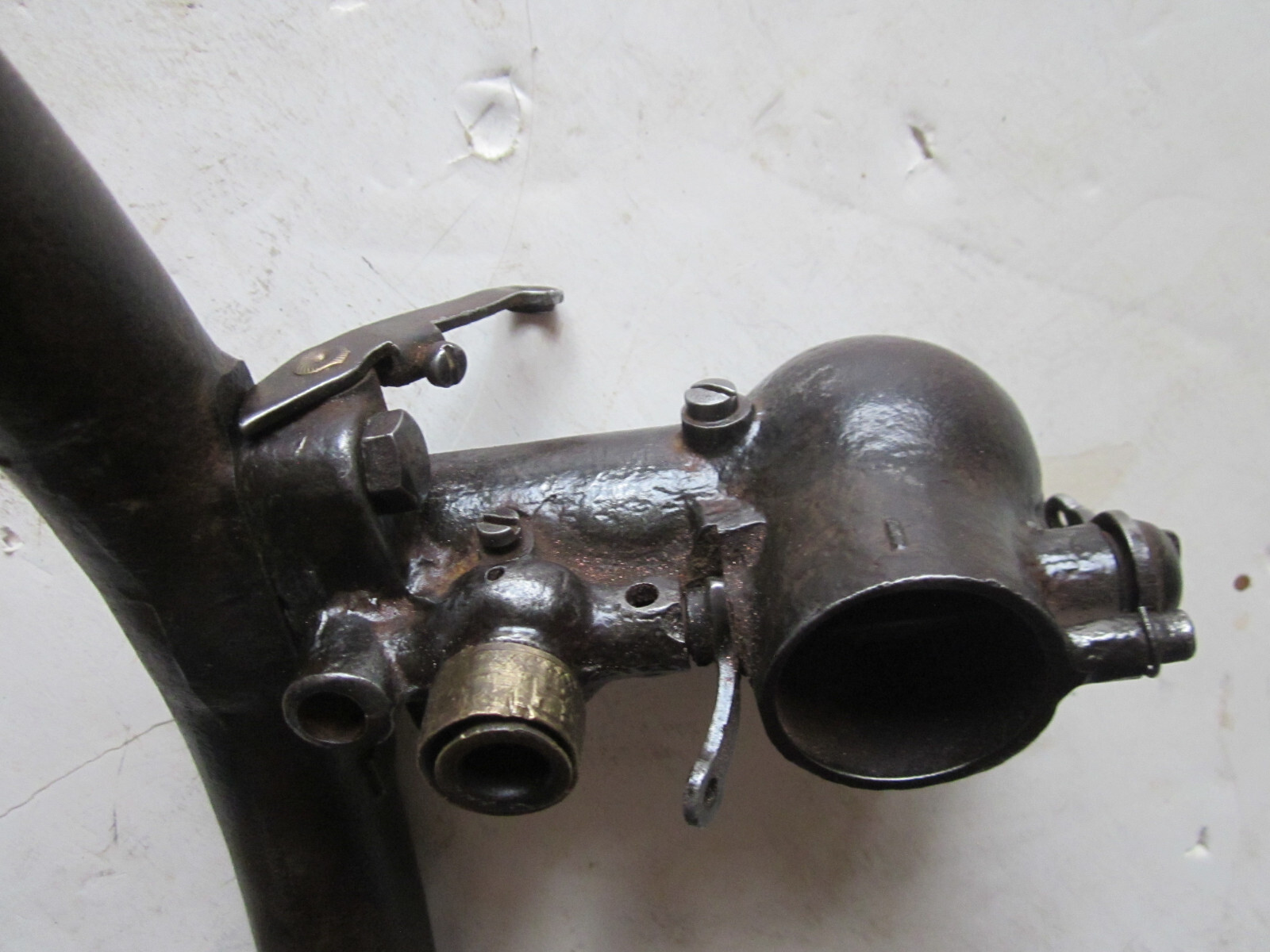 Vintage Vaporizer Ford Model T top part of Carburetor And Manifold | eBay