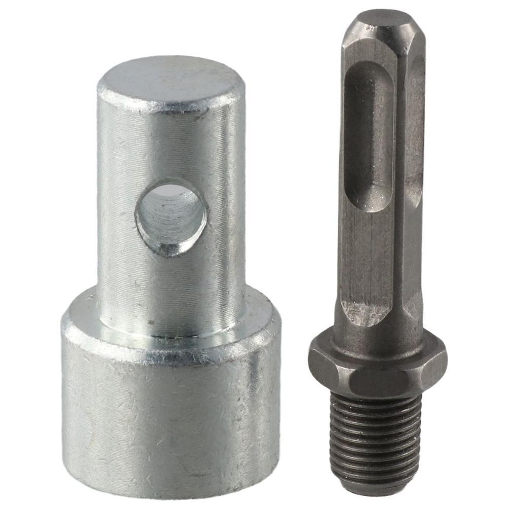 Thread Keyless Drill Ground Auger Drill Adapter Electric Hammer Earth ...