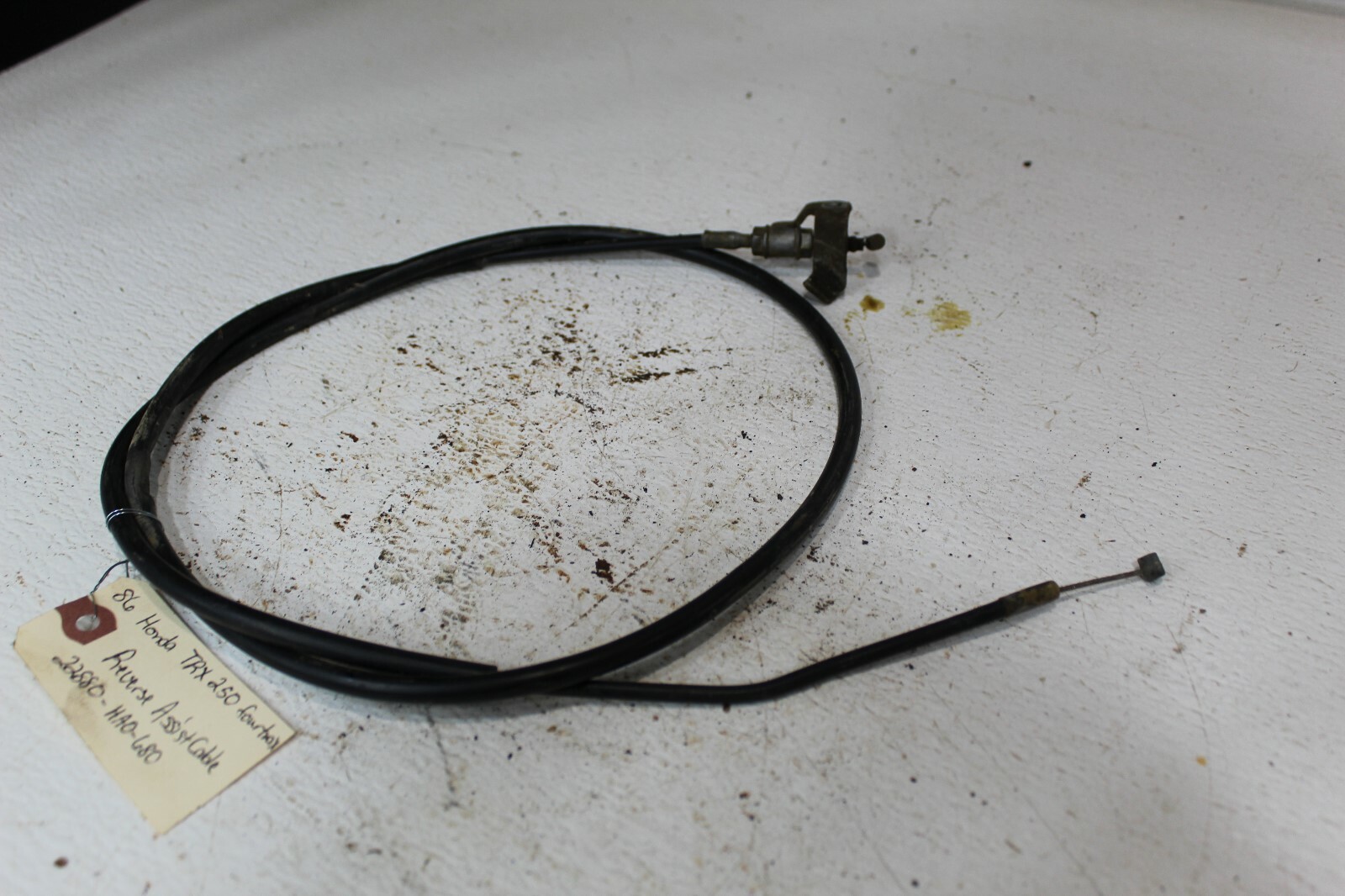 USED OEM HONDA FOURTRAX TRX250 REVERSE ASSIST CABLE 22880-HA0-680 | eBay