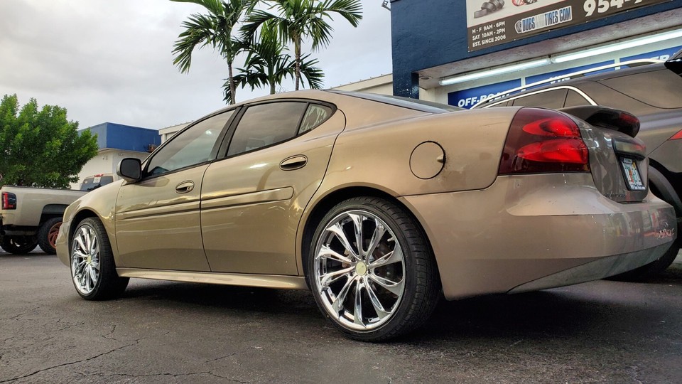 20 Inch 20x9 Eclipse 106 Chrome Rims BP:5x115 Pontiac Grand Prix Wheels ...