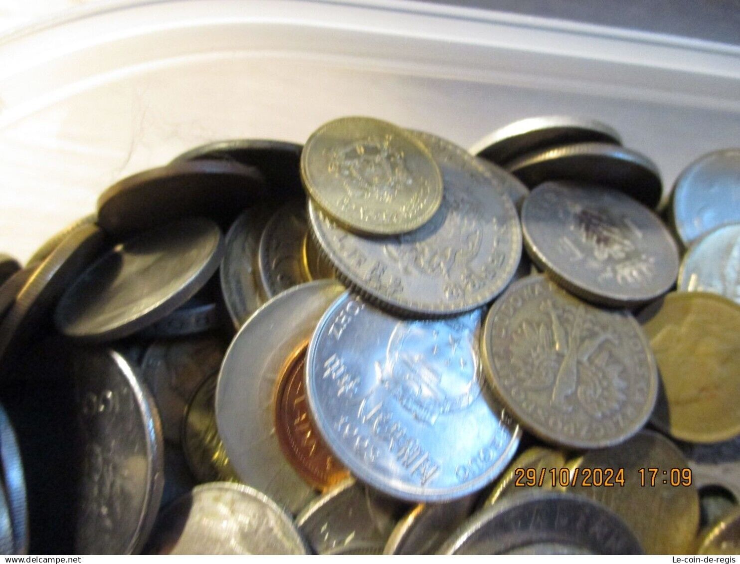 Lot of unsorted loose coins 3 kg | eBay