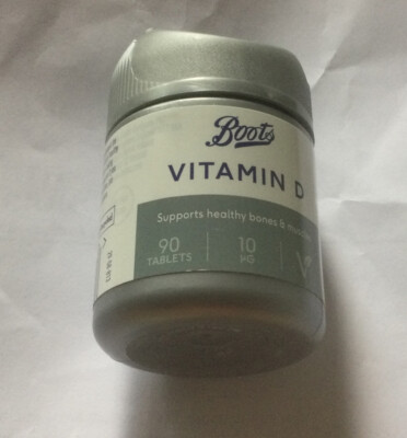 Boots Vitamin D 10ug 90 Tablets | eBay UK