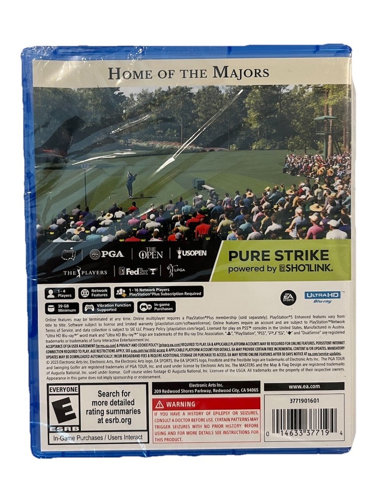 EA Sports PGA Tour for PlayStation 5 NEW PS5 Road to the Masters Golf ...