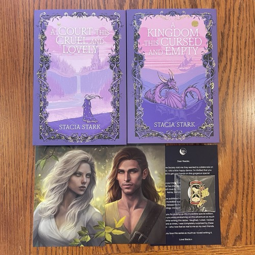 Arcane Society Book Box Kingdom of Lies Stacia Stark | eBay