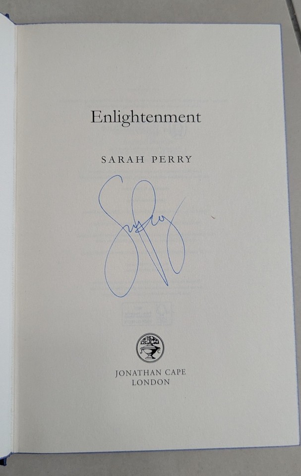 Enlightenment by Sarah Perry *Signed* (Hardcover, 2024) | eBay UK
