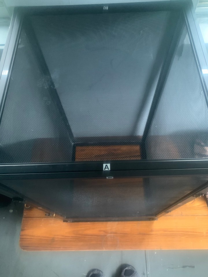 360 ° Panoramic Reptile Screen Cage Terrarium Chameleon Mesh Enclosure ...