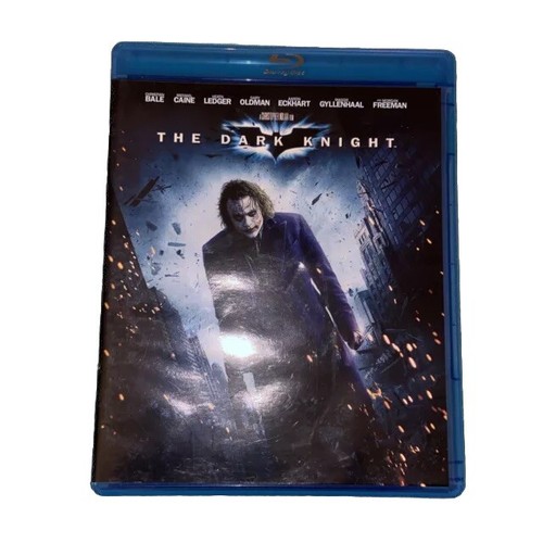 The Dark Knight Blu Ray Bd Live Action Horror Heath Ledger Bale Morgan ...