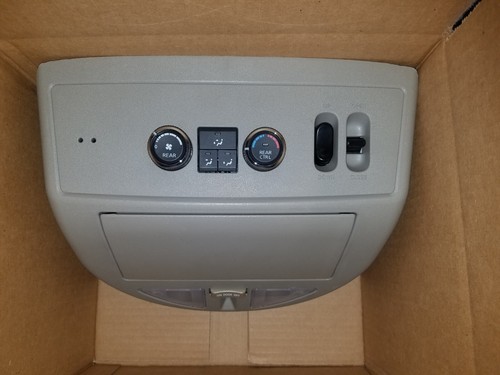 2008-2014 NISSAN ARMADA GRAY QX56 ROOF CONSOLE OVERHEAD MAP LIGHT DOME ...