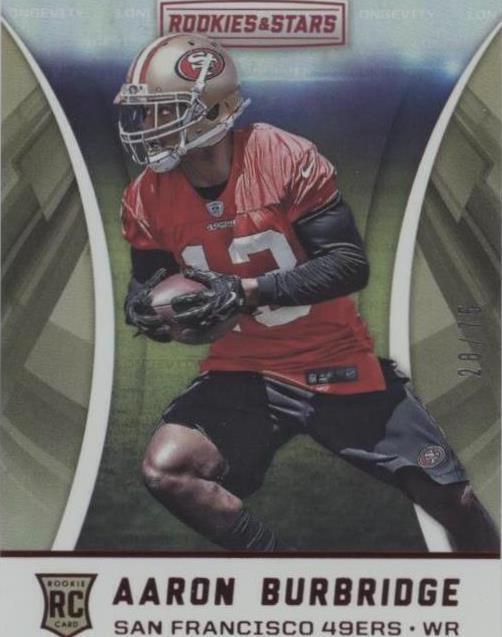 2016 Panini Rookies & Stars - Rookies Two Star Aaron Burbridge #226 ...