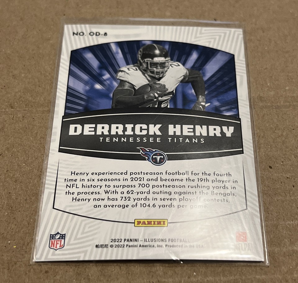 2022 Illusions Derrick Henry OD-8 Operation Detonation Insert Tennessee ...