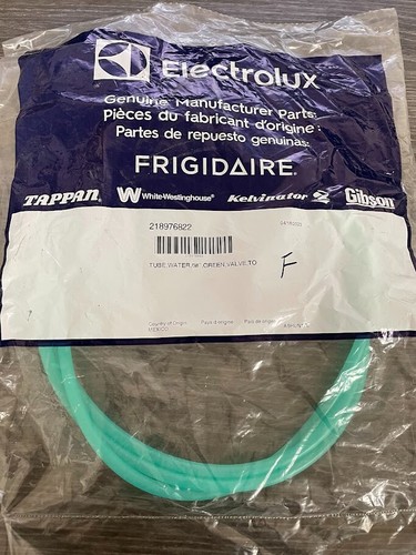 Refrigerator Green Water Line Hose Tube 218976822 Electrolux for sale ...