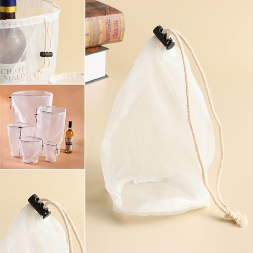 Colander Cooking Coffee Filter Wine Strainer Nylon Fine Mesh Cheese ...