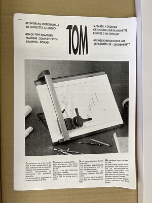 Tom Track Type Drafting Table/Machine | eBay