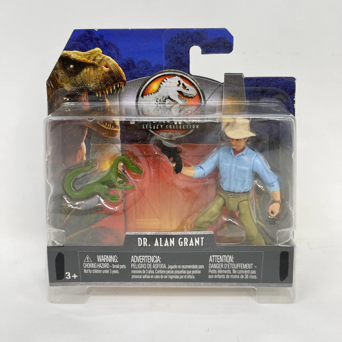 Jurassic Park Alan Grant Toy