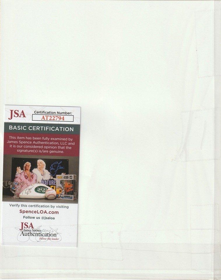 Val Kilmer Signed 8x10 JSA Authenticated Doors Tombstone Batman Willow ...