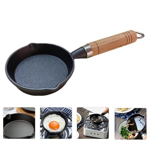 Non-stick Cookware Single Egg Frying Hot Oil Pan Mini Skillet Household ...