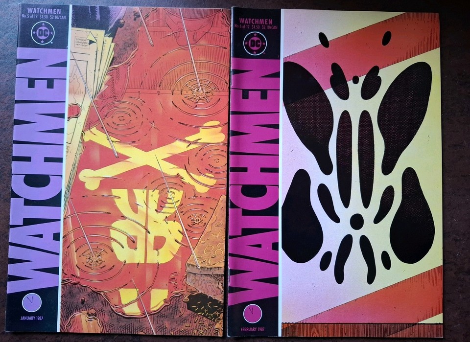 Watchmen Complete Set of Original First Editions - Alan Moore & Dave ...