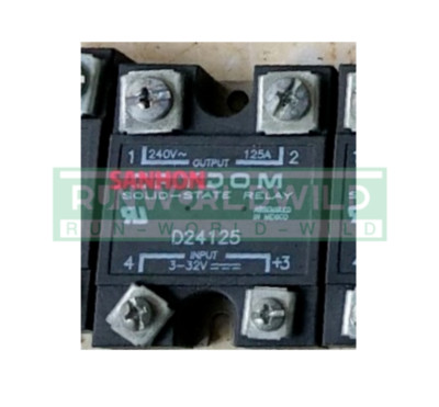 1PCS NEW FOR CRYDOM Solid State Relay D24125 240V 125A DC3-32V | eBay
