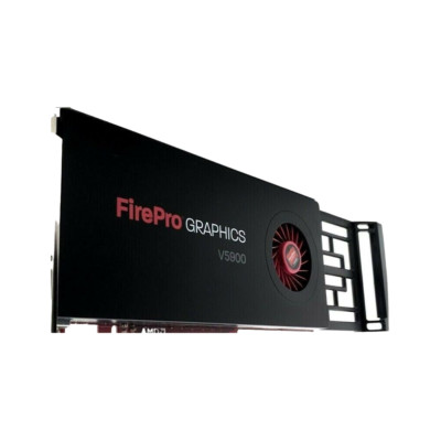 Dell AMD FirePro V5900 2GB GDDR5 Dual DisplayPort PCIe Graphics Card ...