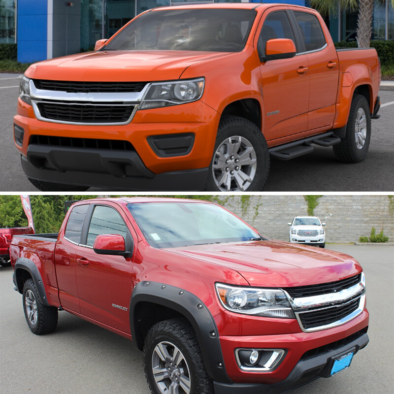 84408363 For Chevrolet Colorado 2015-2020 Front Upper Grille Grill W ...