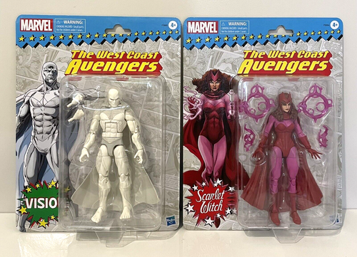 Marvel Comics West Coast Avengers 6" Retro Collection Vision & Scarlett ...