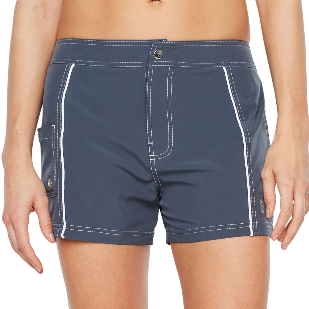 Free Country Board Shorts Sizes S, XL New Msrp $49.00 Cloud Grey/White ...