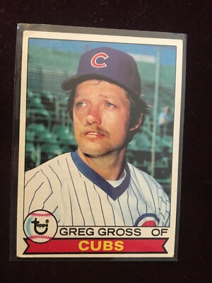 1979 Topps #579 Cubs Greg Gross Baseball Card | eBay