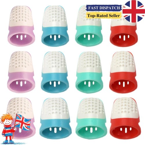 Silicone Thimble Finger Guard Solid Finger Tips Guard for Needlework ...