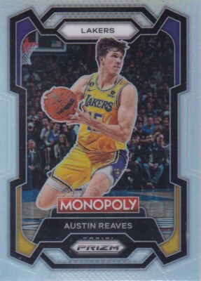 Panini 2023 Prizm Basketball NBA Numéro 42 Austin Reaves Monopoly ...